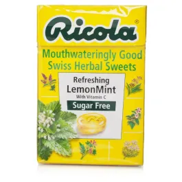 Ricola Lemon Mint Herb Drops Tin